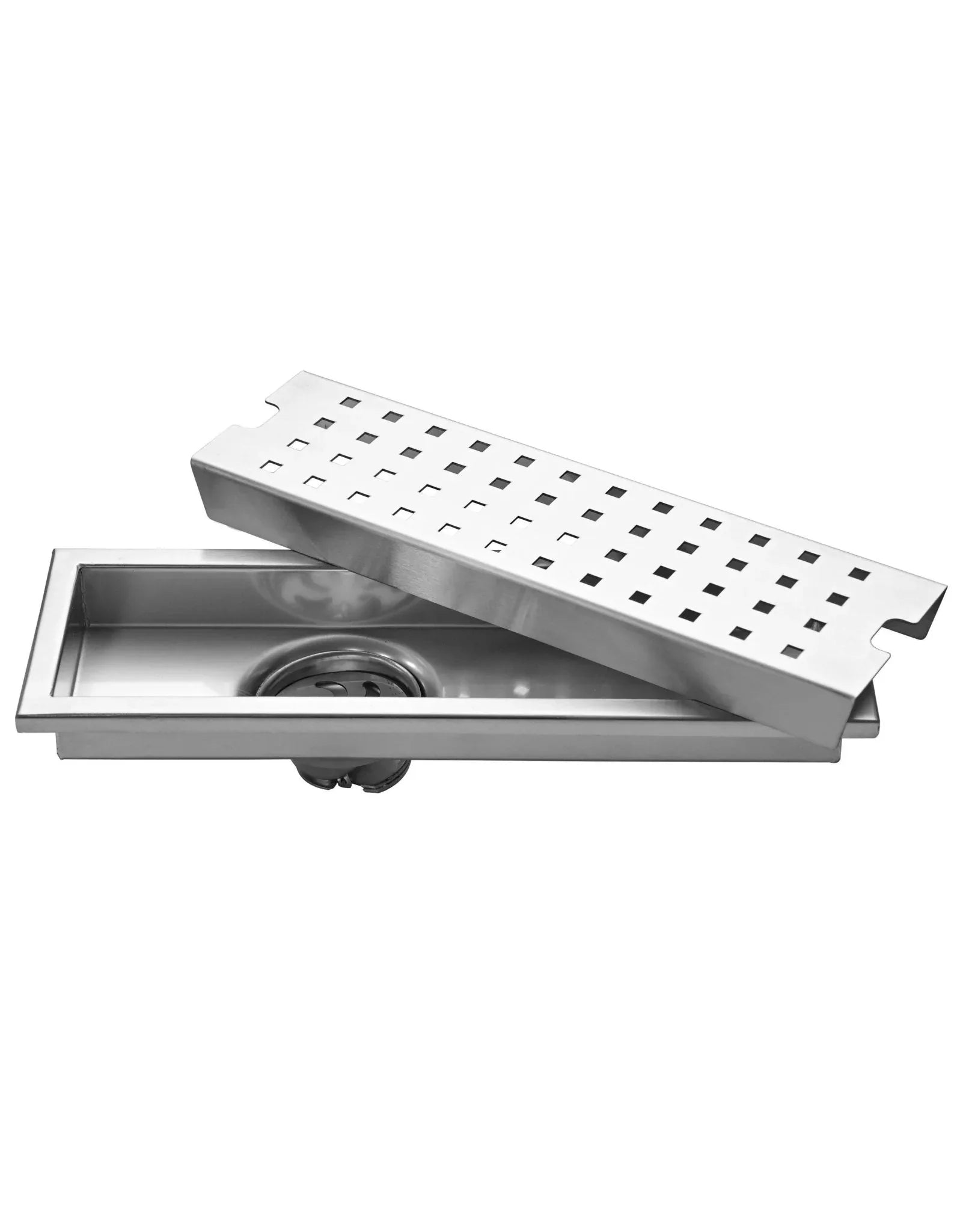 Shower Channel Drain | Slim Linear Bathroom Floor Drain – Fossa Home